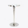 Stiletto Silver HighBoys Table - Glam Party Rentals