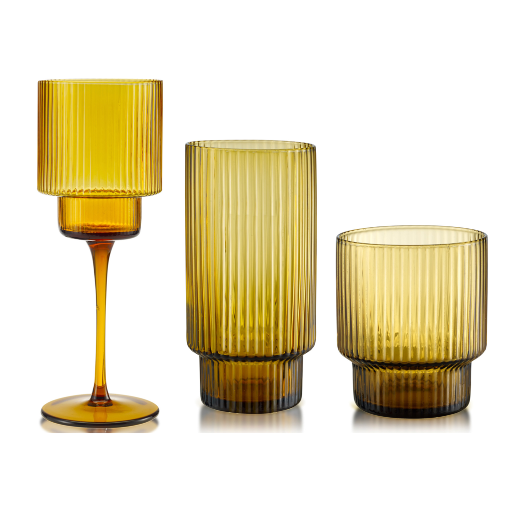 Infinity Gold Square Candle Holder - Glam Party Rentals