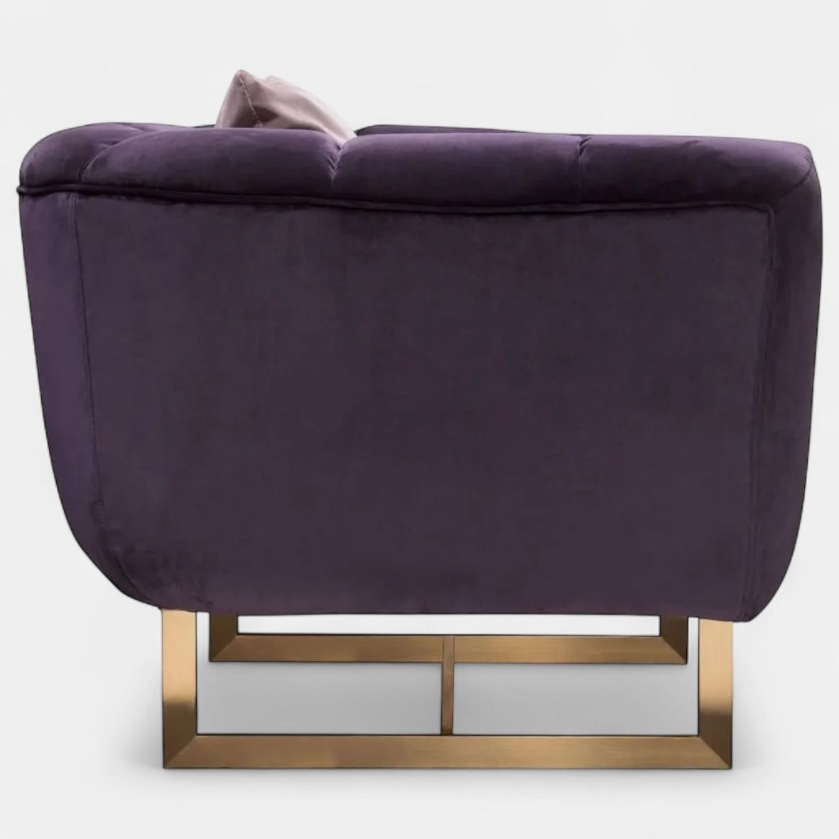 Chelsea Purple Lounge Chair - Glam Party Rentals