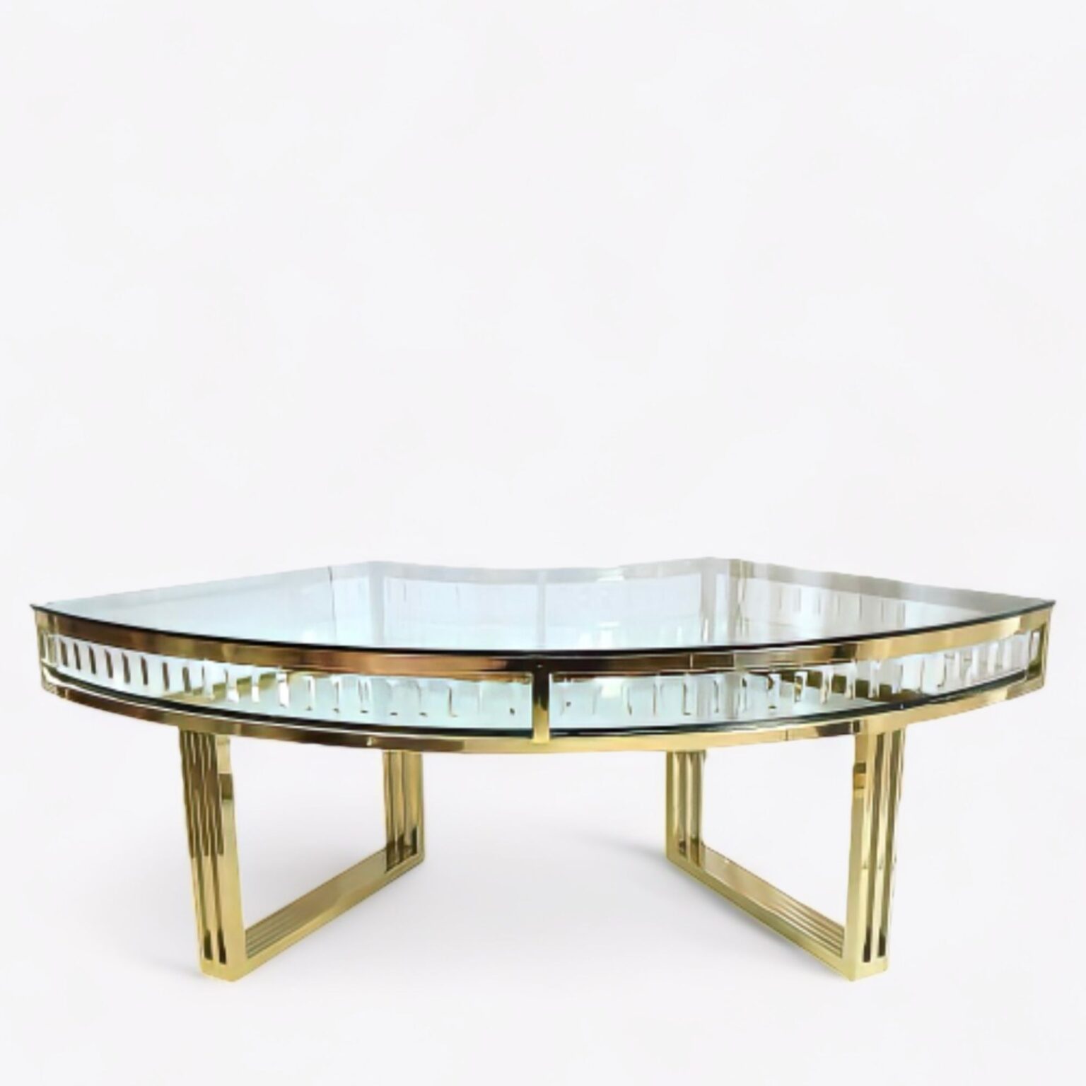 Salermo Gold Cake Table - Glam Party Rentals