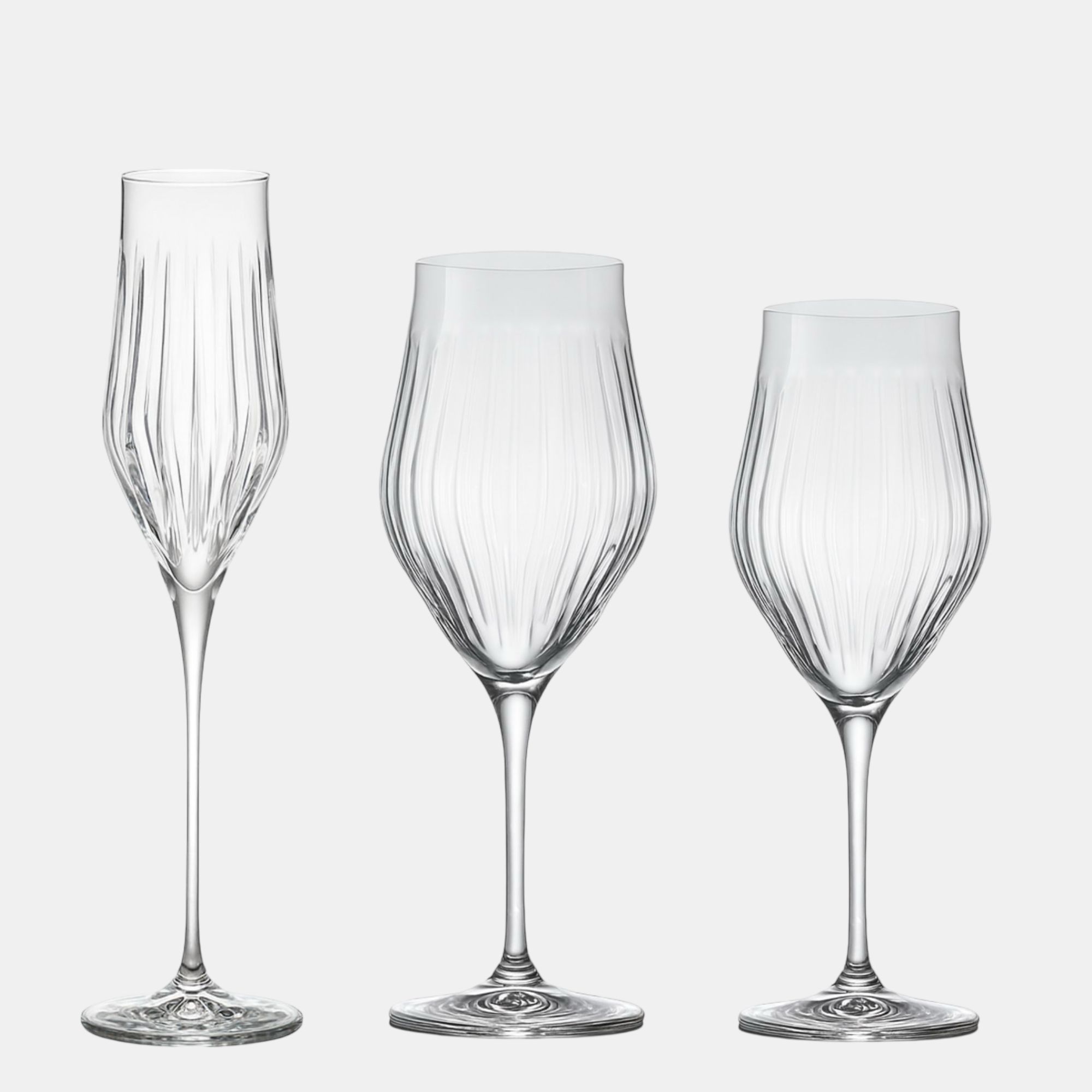 Arline Glassware Collection - Glam Party Rentals